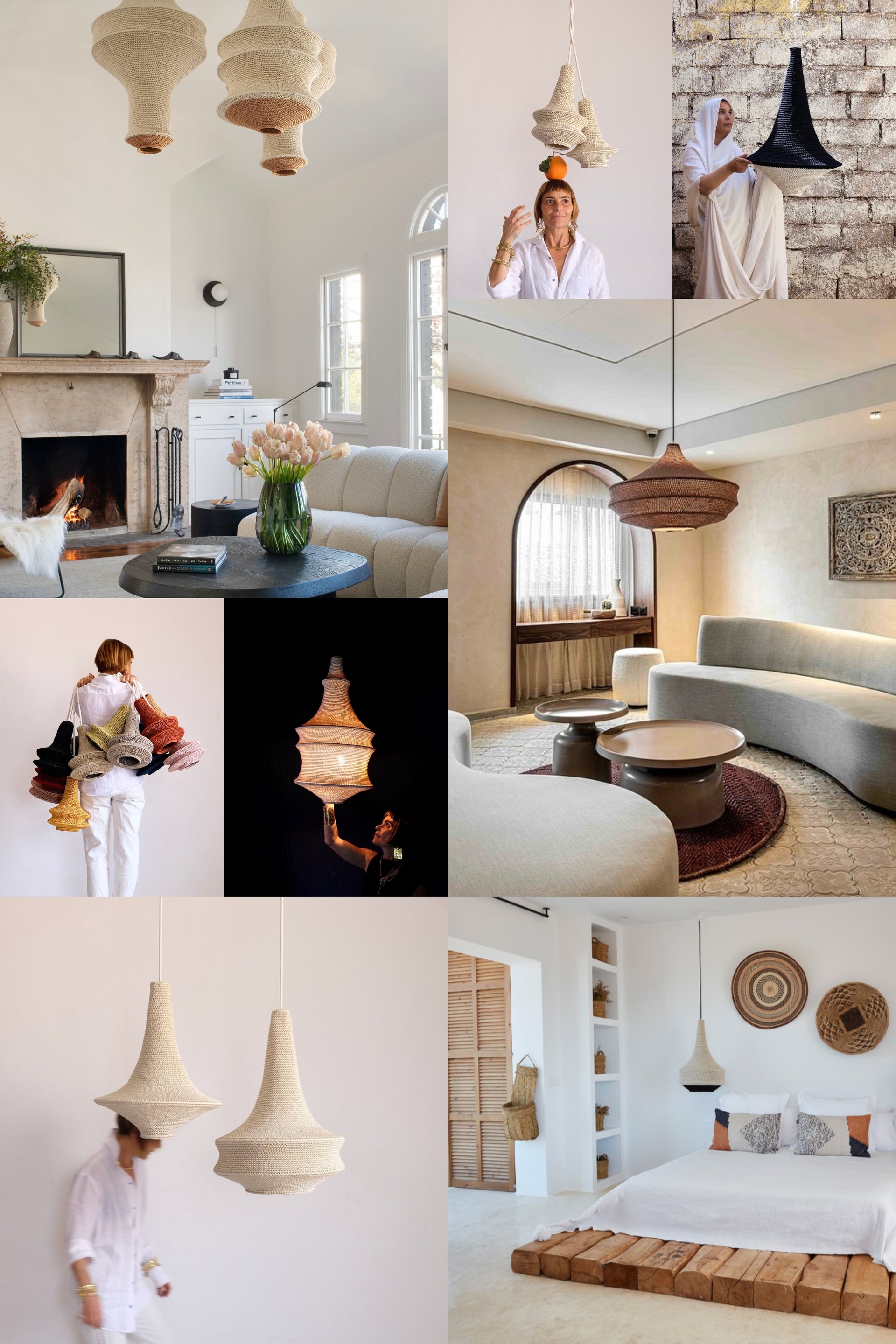 Handcrafted Artisan Crochet Lamps for Unique Lighting - Hamimi Design