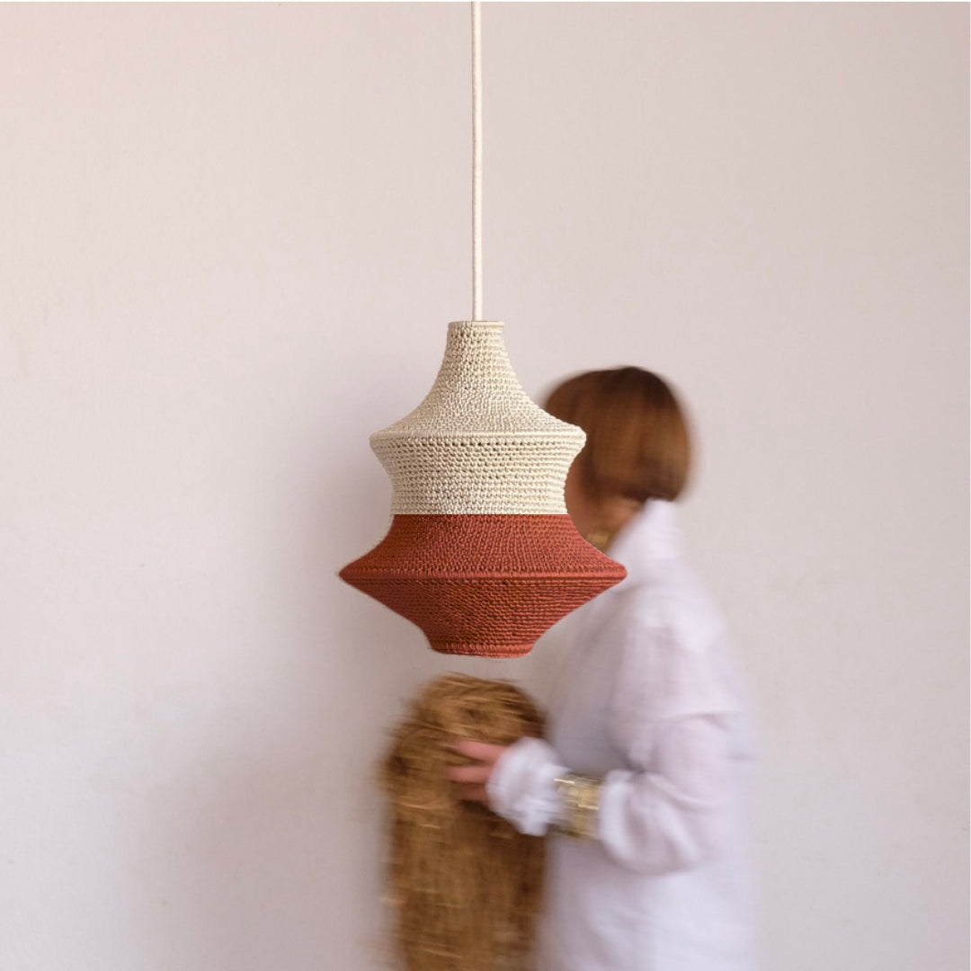 Custom and Bespoke Crochet Lighting by Hamimi Design