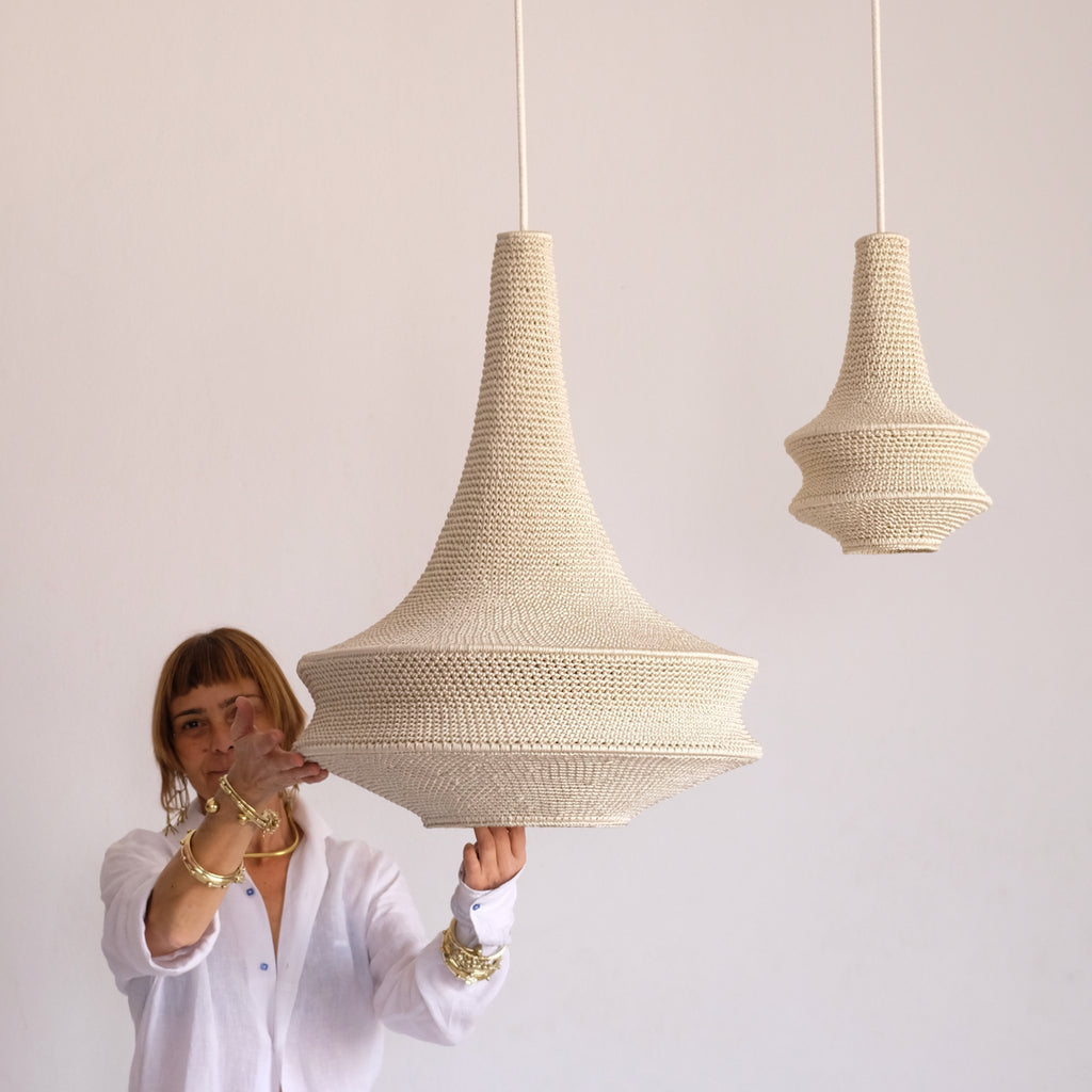 Joosh Crochet Pendant Lamp - Large | Hamimi