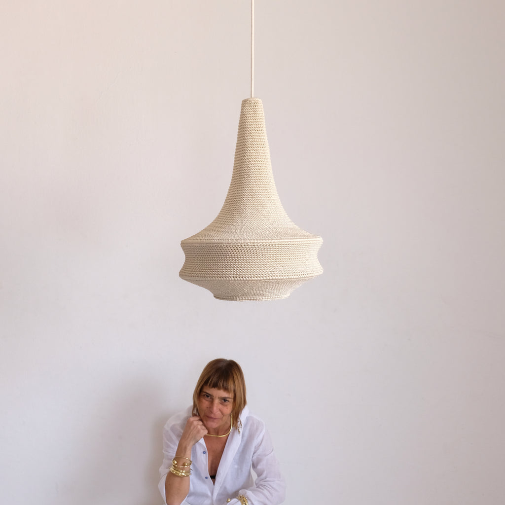 Joosh Crochet Pendant Lamp - Medium – Hamimi