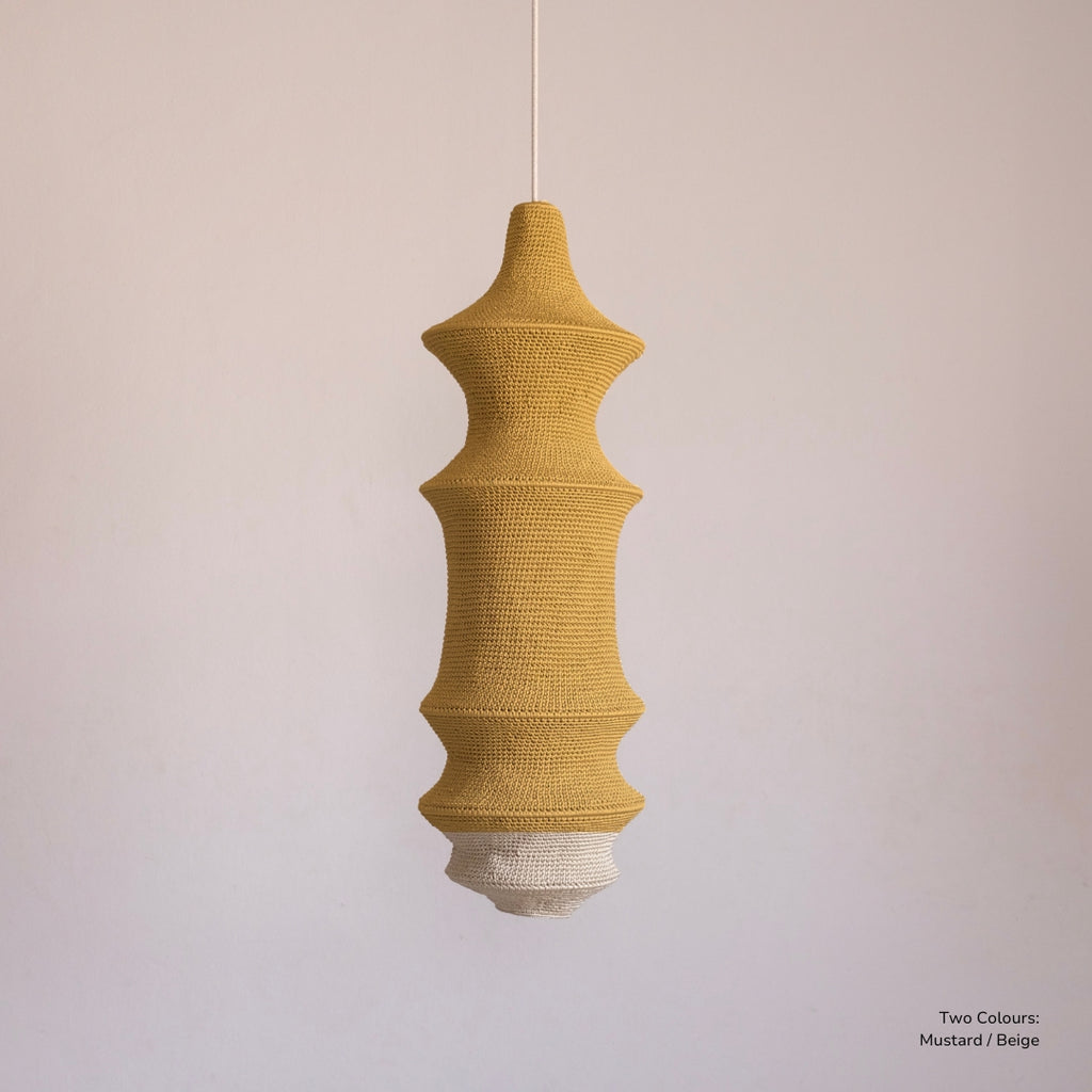 Saint II Crochet Pendant Lamp – Hamimi