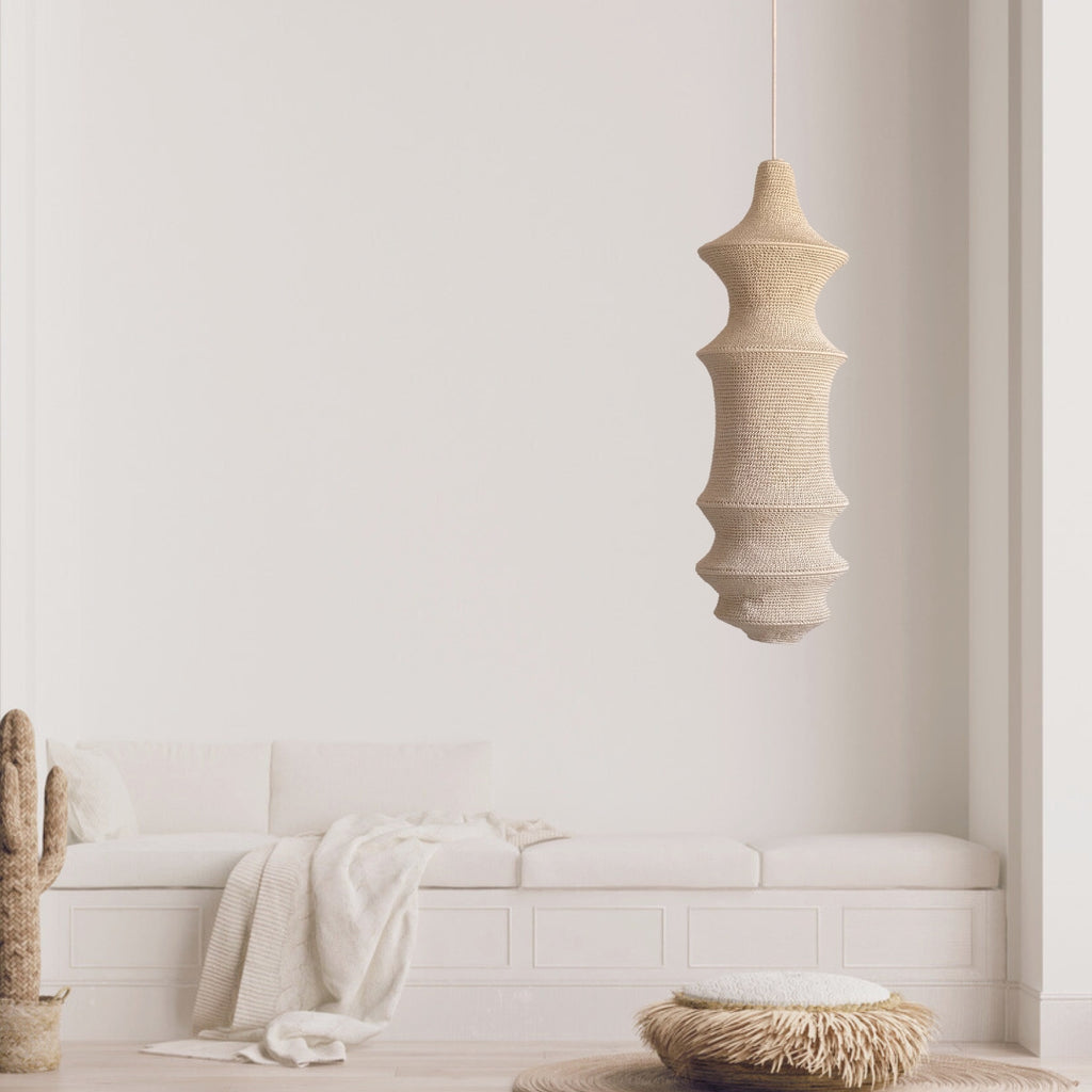 Saint II Crochet Pendant Lamp – Hamimi