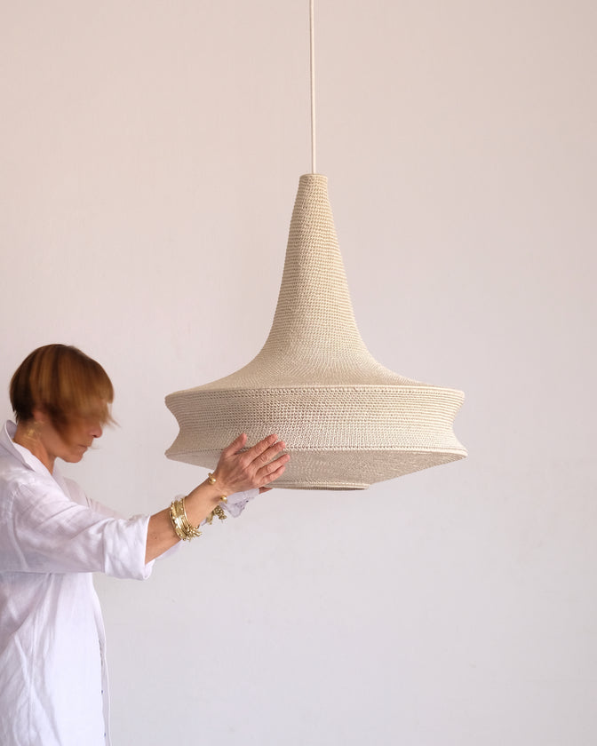 Malika Crochet Lights | Handcrafted Moroccan Pendant Lamps | Hamimi