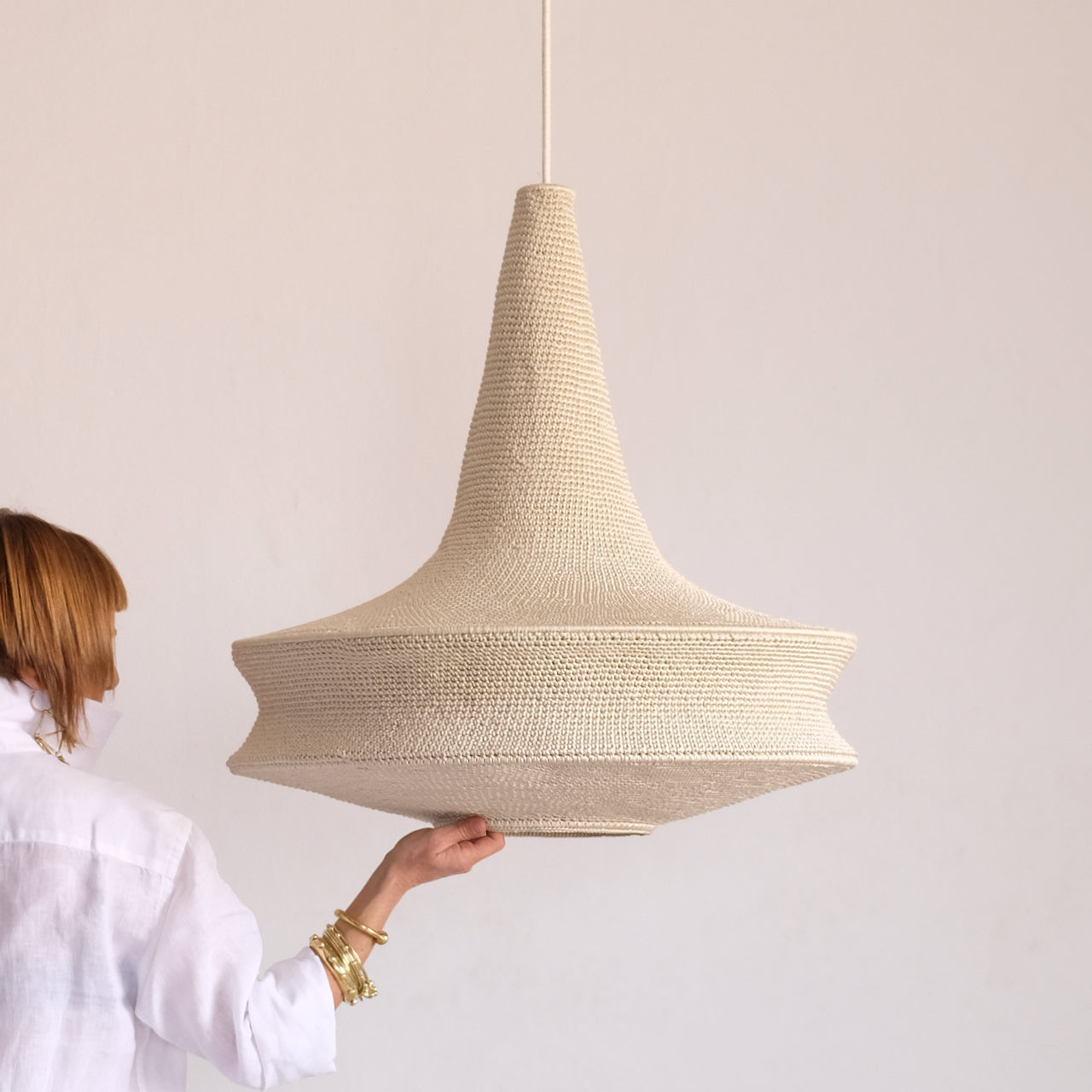 Malika Crochet Lights | Handcrafted Moroccan Pendant Lamps | Hamimi