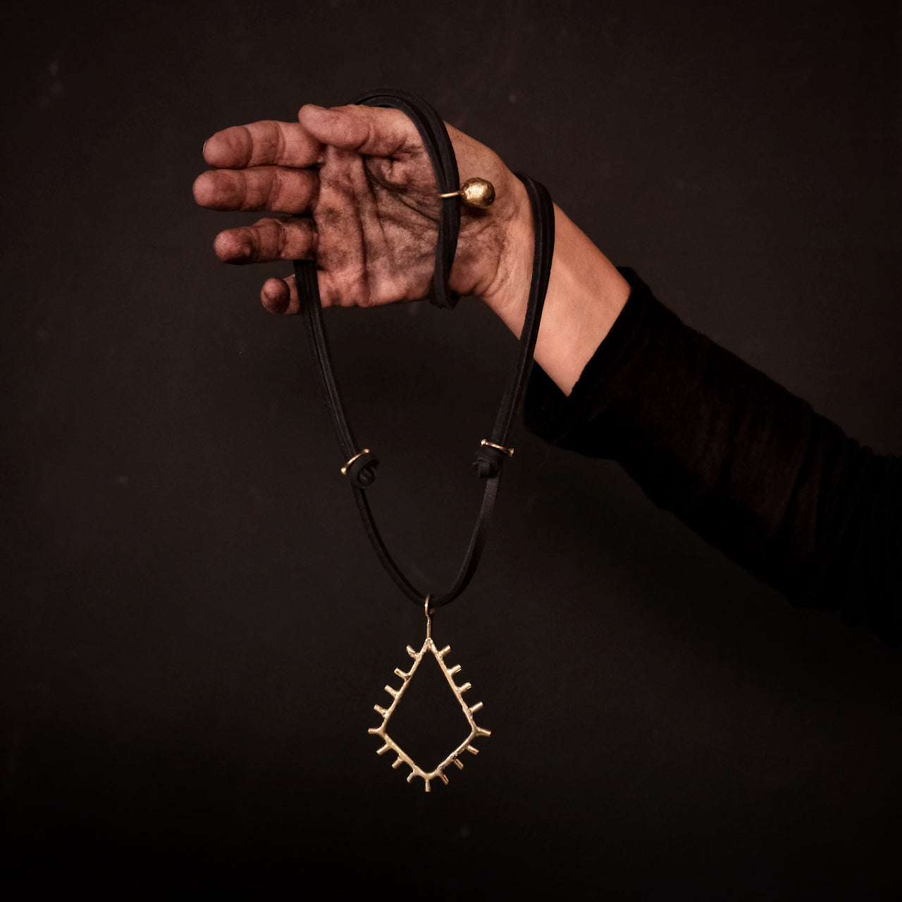 Amazigh Eye Pendant Necklace – Hamimi