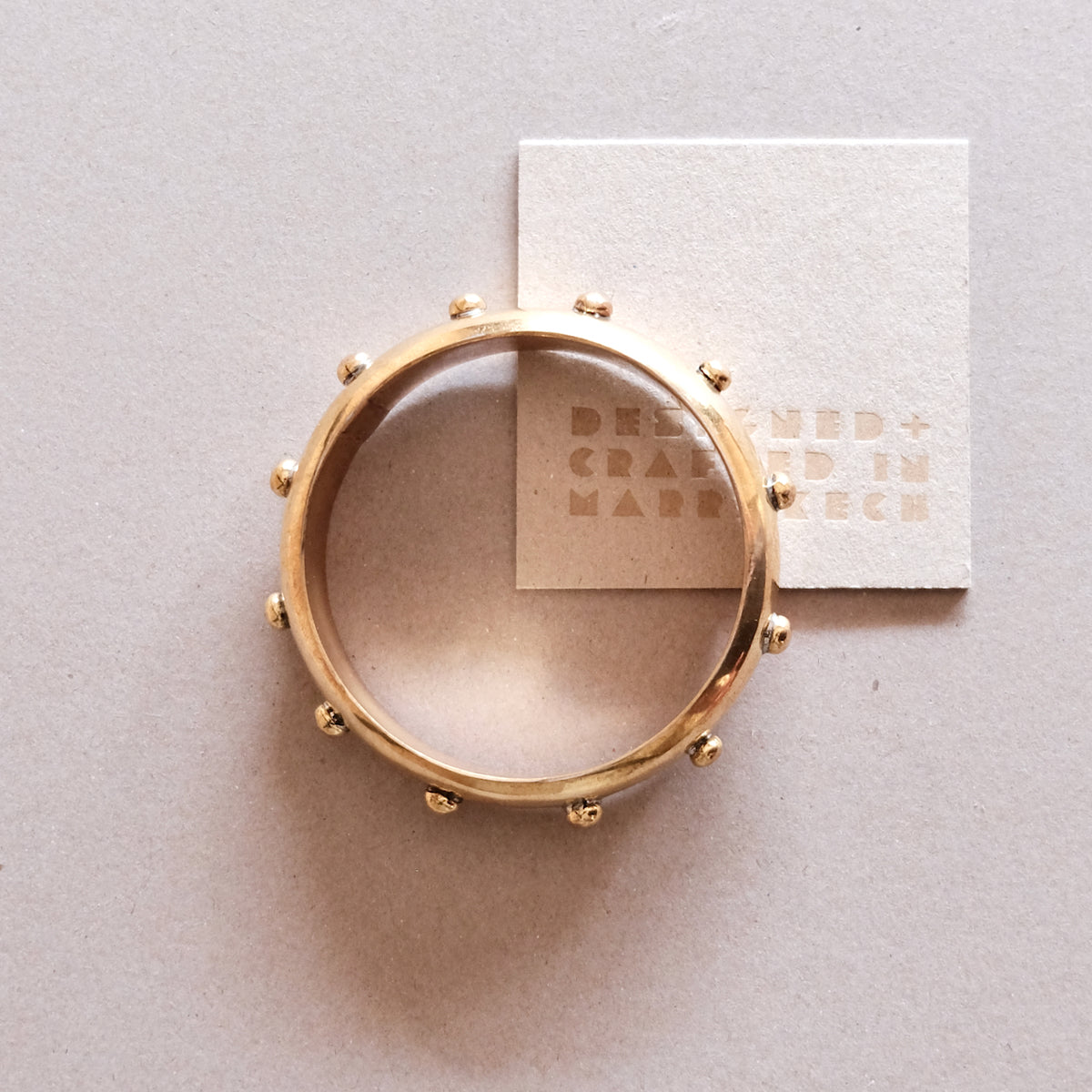 Hebba Thick Bangle – Hamimi