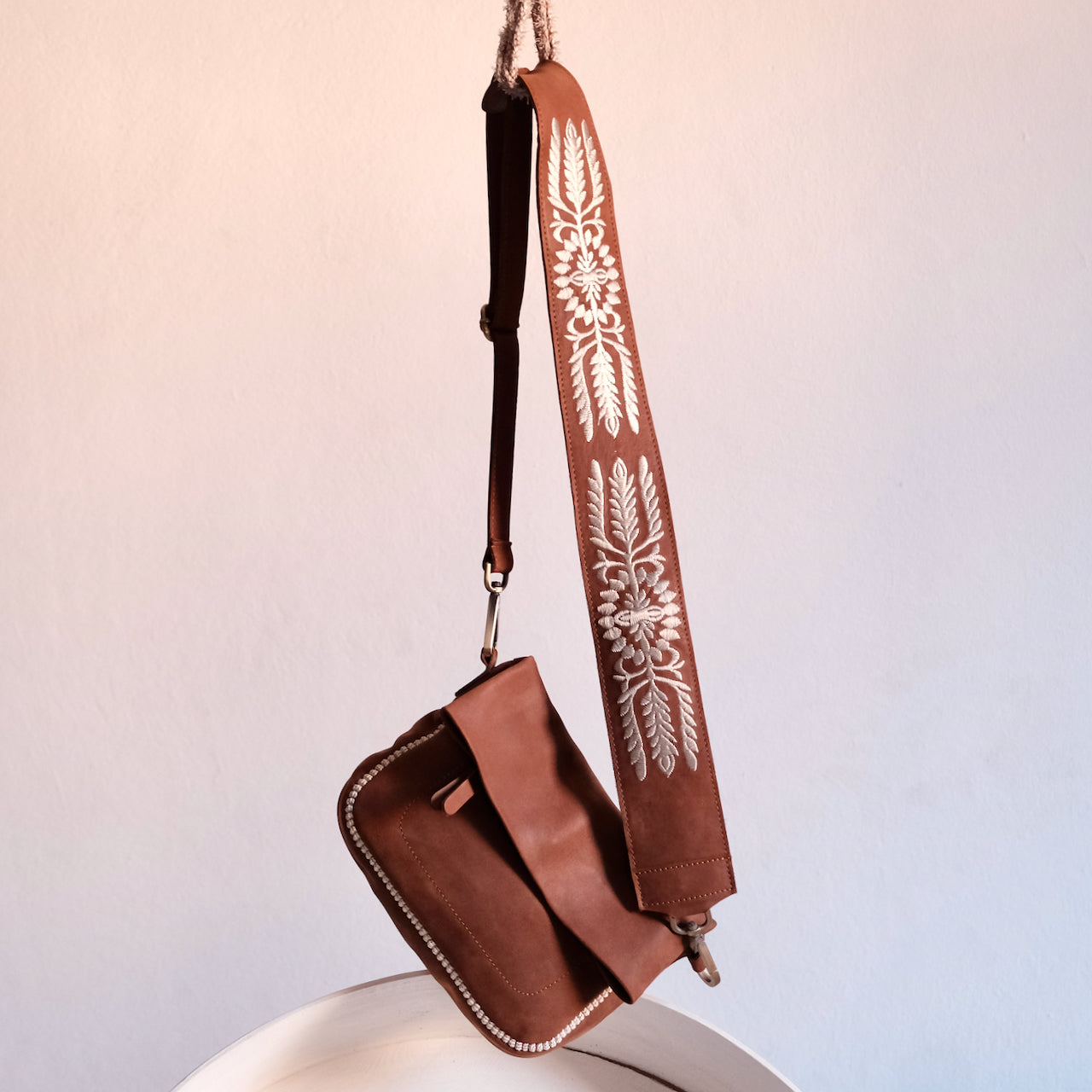 Sarma Saddle Bag - Cognac Leather – Hamimi