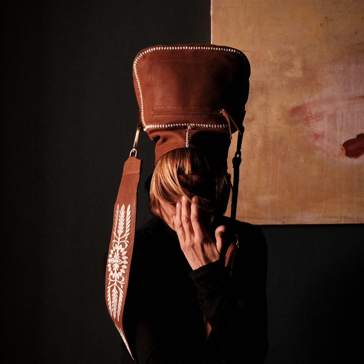 Sarma Saddle Bag - Cognac Leather – Hamimi