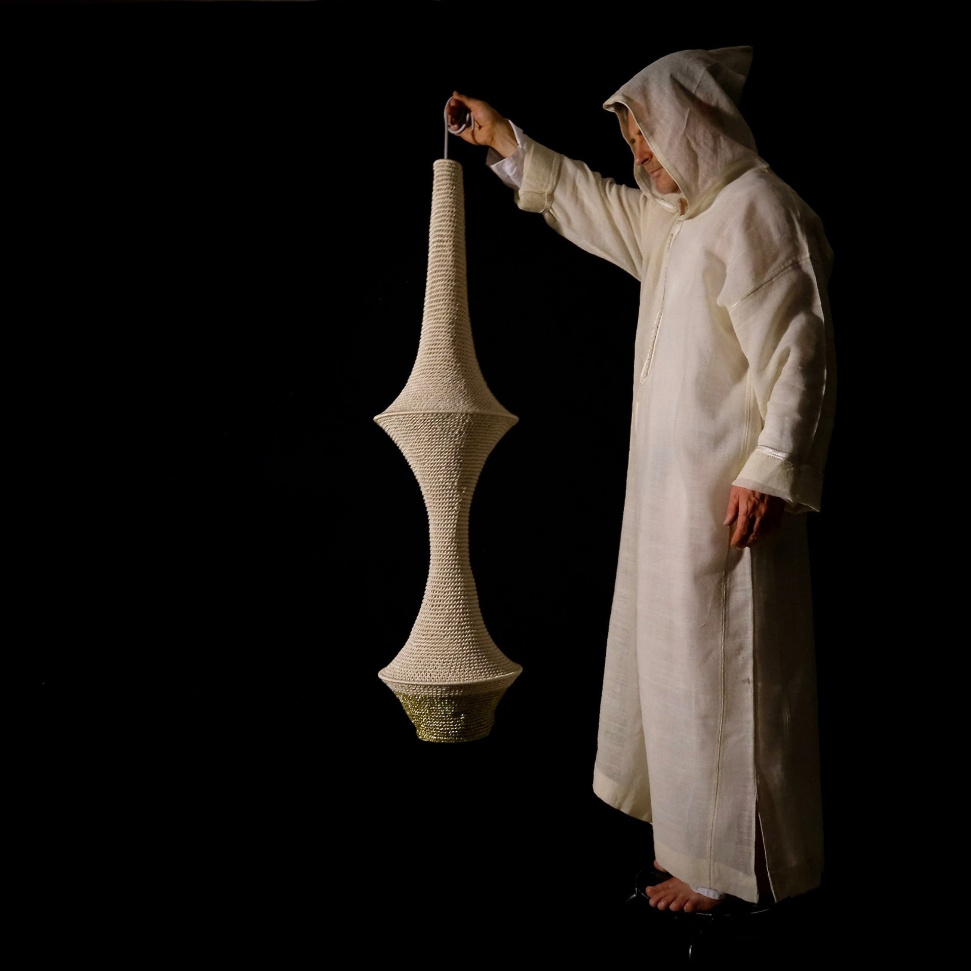 Saint III Crochet Pendant Lamp – Hamimi